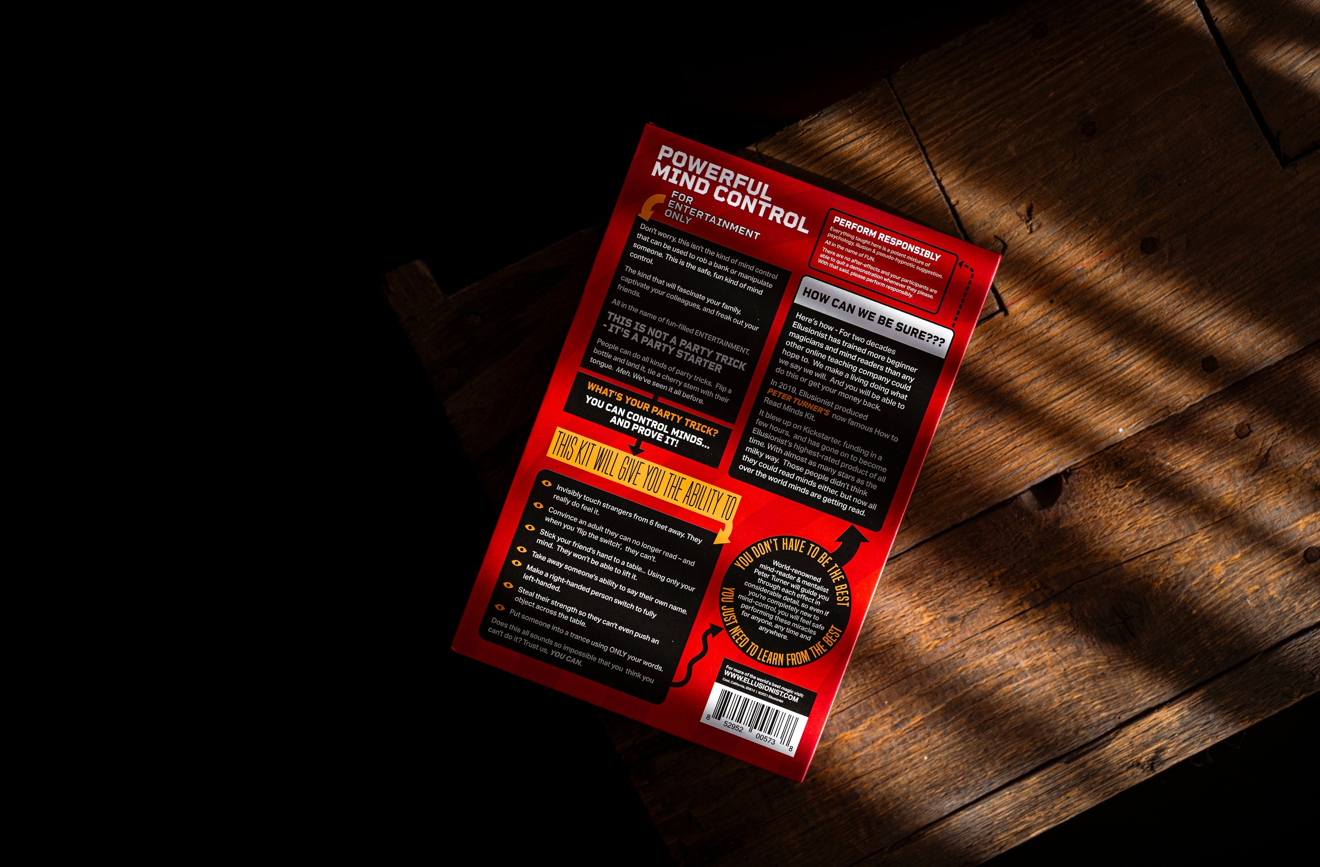 How to Control Minds Kit. Extraordinary Mind Control Magic Tricks ...