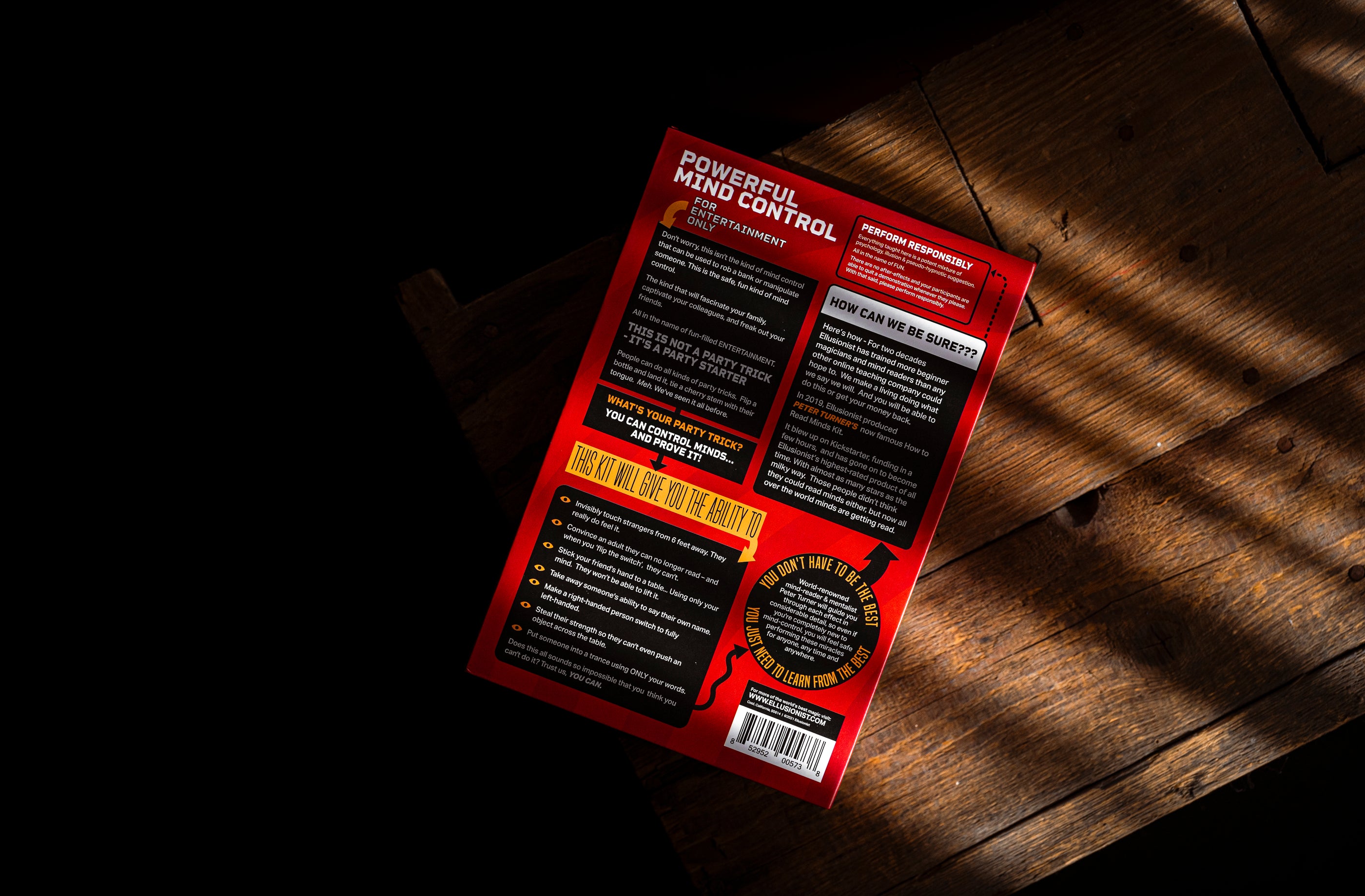 How to Control Minds Kit. Extraordinary Mind Control Magic Tricks ...