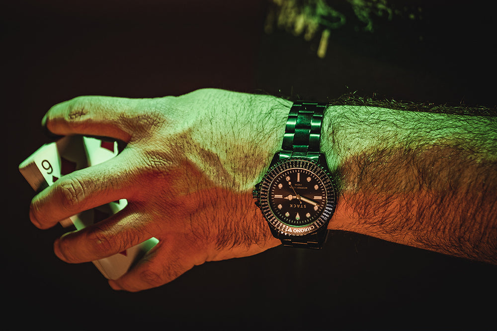 Stack Watch by Pete Turner. A covert, must-wear device for deciphering ...